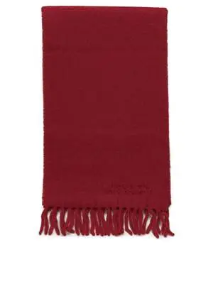 Isabel Marant Étoile Firny' Fringed Scarf - Red