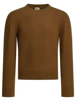 ALTUM Cashmere Crew Neck Sweater - Brown