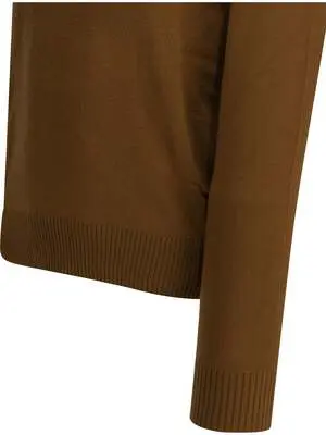 ALTUM Cashmere Crew Neck Sweater - Brown