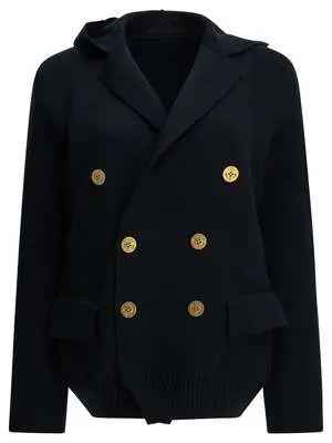 Sacai Double Breasted Blazer - Blue