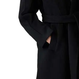 Max Mara Weekend Tempera Wool Coat - Black