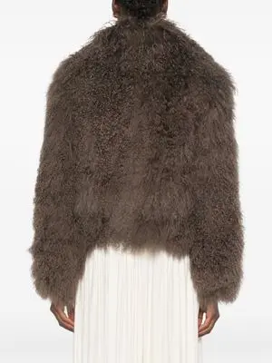MARTHA LOUIS Shearling Effect Jacket