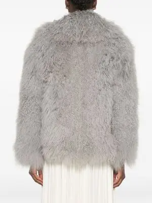 MARTHA LOUIS Shearling Effect Jacket
