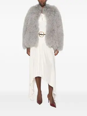 MARTHA LOUIS Shearling Effect Jacket