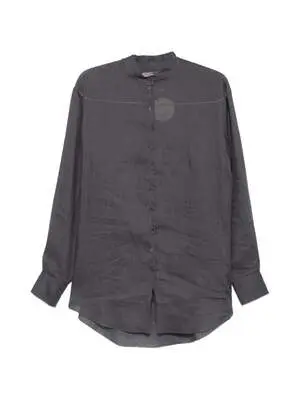 CORTANA Raoul Oversized Shirt - Navy