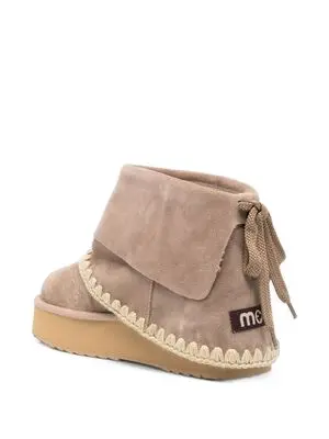 Mou Platform Wool Boots