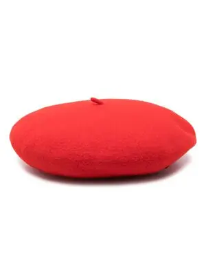 Borsalino Wool Basque Hat - Red