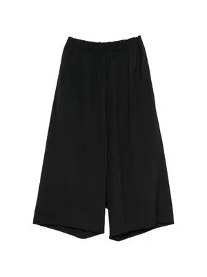 Comme Des Garçons Wool Wide Leg Trousers