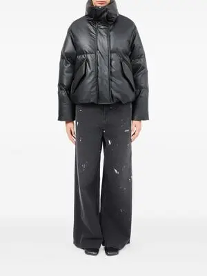 MAISON MARGIELA Nylon Short Down Jacket