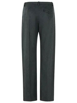 Khaite Hunter Wool And Cashmere Trousers