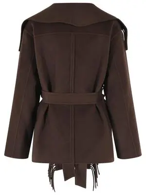 Simkhai Rowen' Wool Blend Jacket - Brown