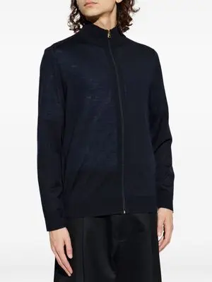 Paul Smith Wool Zipped Cardigan