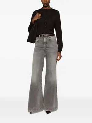 JACOB COHЁN Wide Leg Denim Jeans