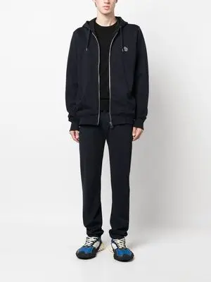 Paul Smith Zebra Logo Cotton Hoodie