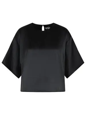 Simkhai Acetate Blend Top - Black