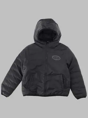 DIESEL® Giacca Con Cappuccio N Nylon Imbottito - Black