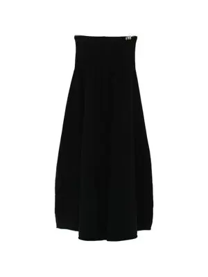 Extreme Cashmere Cashmere Midi Skirt - Black