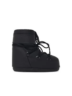 Moon Boot Mb Icon Low Rubber' Pvc Boots - Black