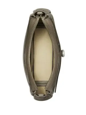 Tory Burch Romy Leather Crossbody Bag - Grey