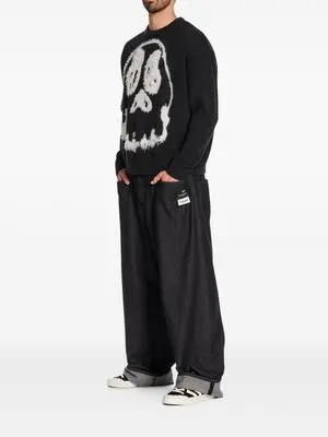 Y3 Wool Blend Crenwneck Sweater