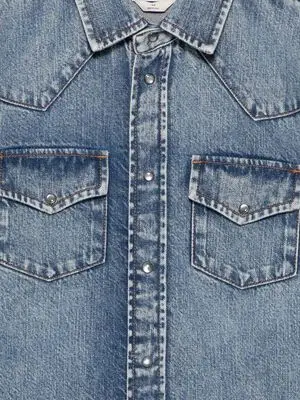 JACOB COHЁN Denim Cotton Shirt