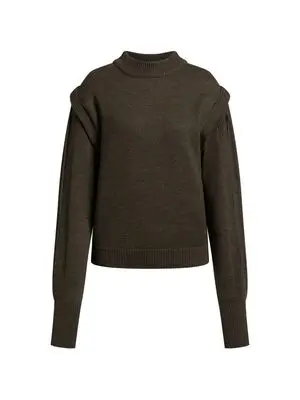 Alberta Ferretti Wool Crewneck Sweater