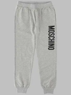 Moschino Pantalone Tuta Con Logo - Grey