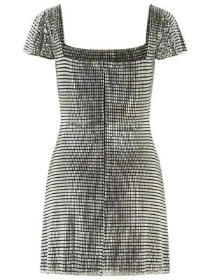 SELF-PORTRAIT Mini Dress In Polyester - Grey