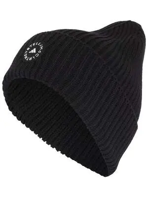 Adidas By Stella McCartney Cotton Blend Beanie - Black