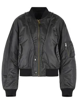 MAISON MARGIELA Dark Polyamide Reversible Bomber Jacket