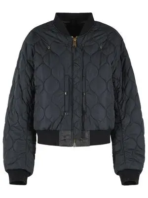 MAISON MARGIELA Dark Polyamide Reversible Bomber Jacket