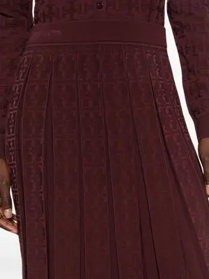 Tory Burch Pleated Long Skirt