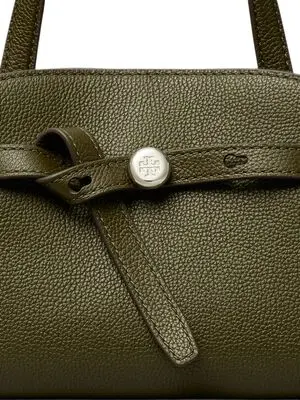 Tory Burch Romy Small Leather Boston Bag