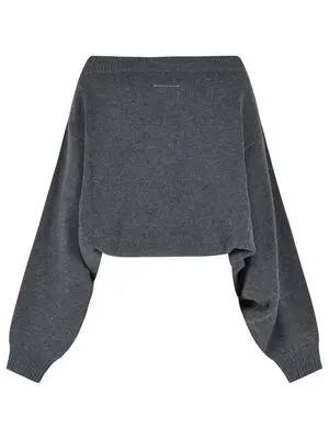 MAISON MARGIELA Wool Blend Mini Dress
