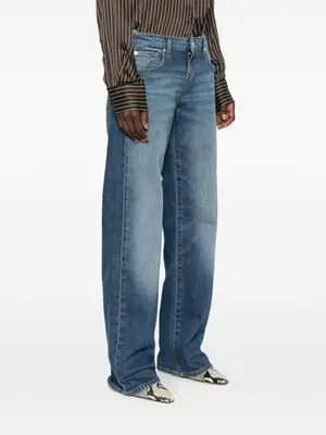 SEVEN Low Straight Denim Jeans