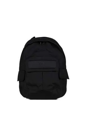 Y3 Logo Nylon Backpack