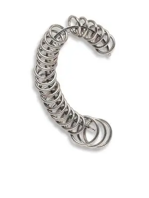 PANCONESI All Around' Brass Earmuffs - Silver