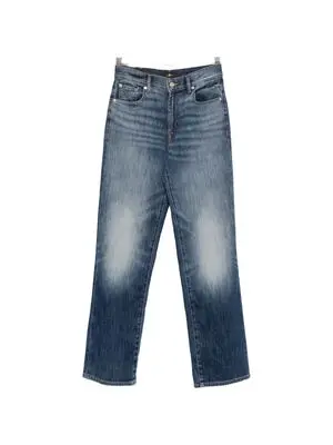 SEVEN Stovepipe Denim Jeans - Navy