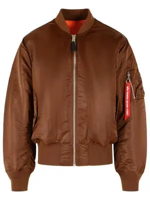 Alpha Industries Ma 1 Heritage' Powder Nylon Bomber Jacket