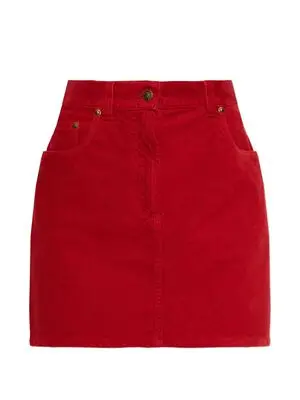 Versace Velvet Cotton Skirt