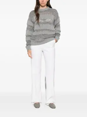 Fabiana Filippi Wool Crewneck Sweater