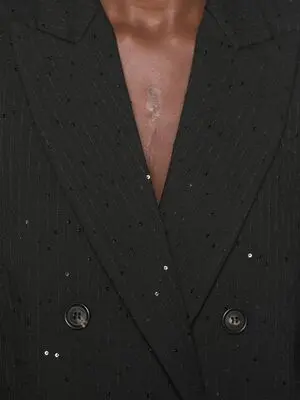 ERMANNO FIRENZE Wool Double Breasted Jacket