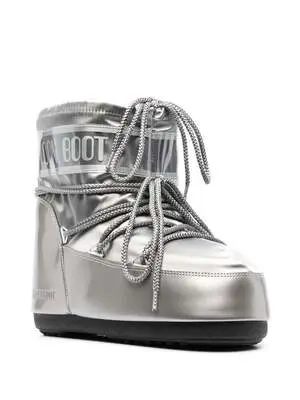Moon Boot Icon Low Boots - Silver
