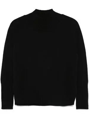 BEYOU Cashmere Turtle Neck Sweater - Black