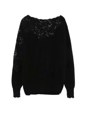 Ermanno Scervino Cashmere Crewneck Sweater