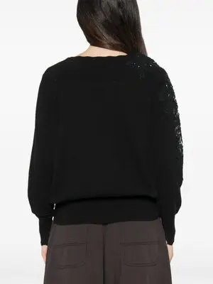 Ermanno Scervino Cashmere Crewneck Sweater