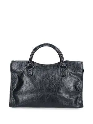 Balenciaga Le City Medium Leather Handbag