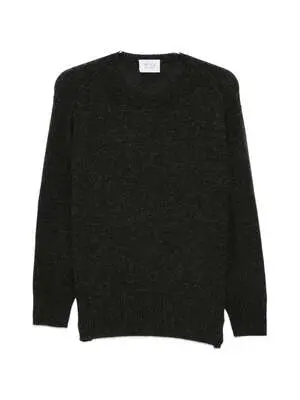 BEYOU Cashmere Crewneck Sweater - Grey