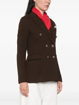 CIRCOLO 1901 Cotton Double Breasted Jacket