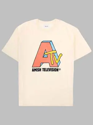 AMISH SUPPLIES T Shirt Con Stampa - Ivory